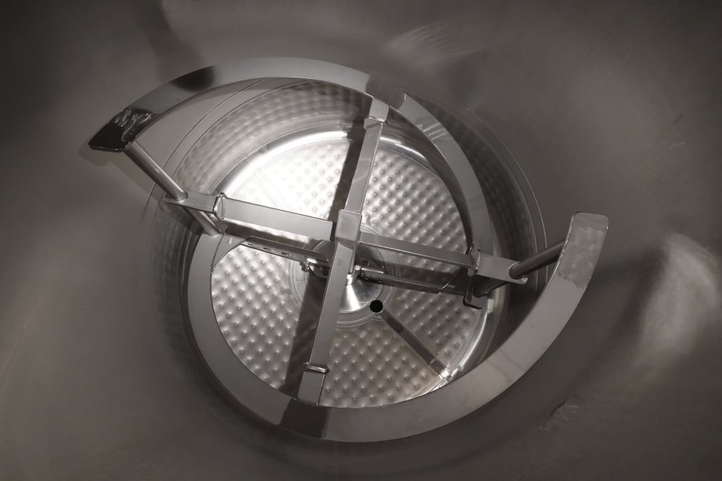 Mash Tun COLIBRI with the most efficient Mash Agitator